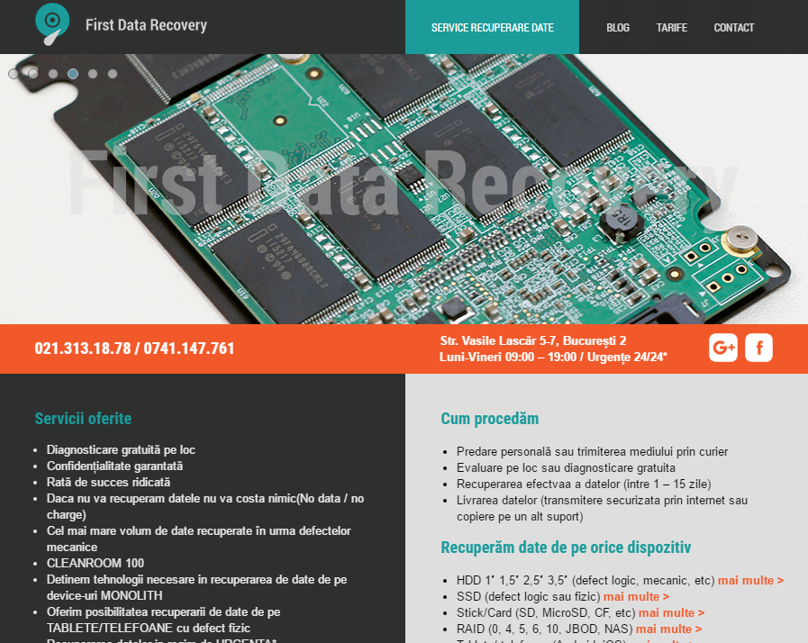 Datenrettung | Professionelle Datenrettungsdienste | Erste Datenrettung