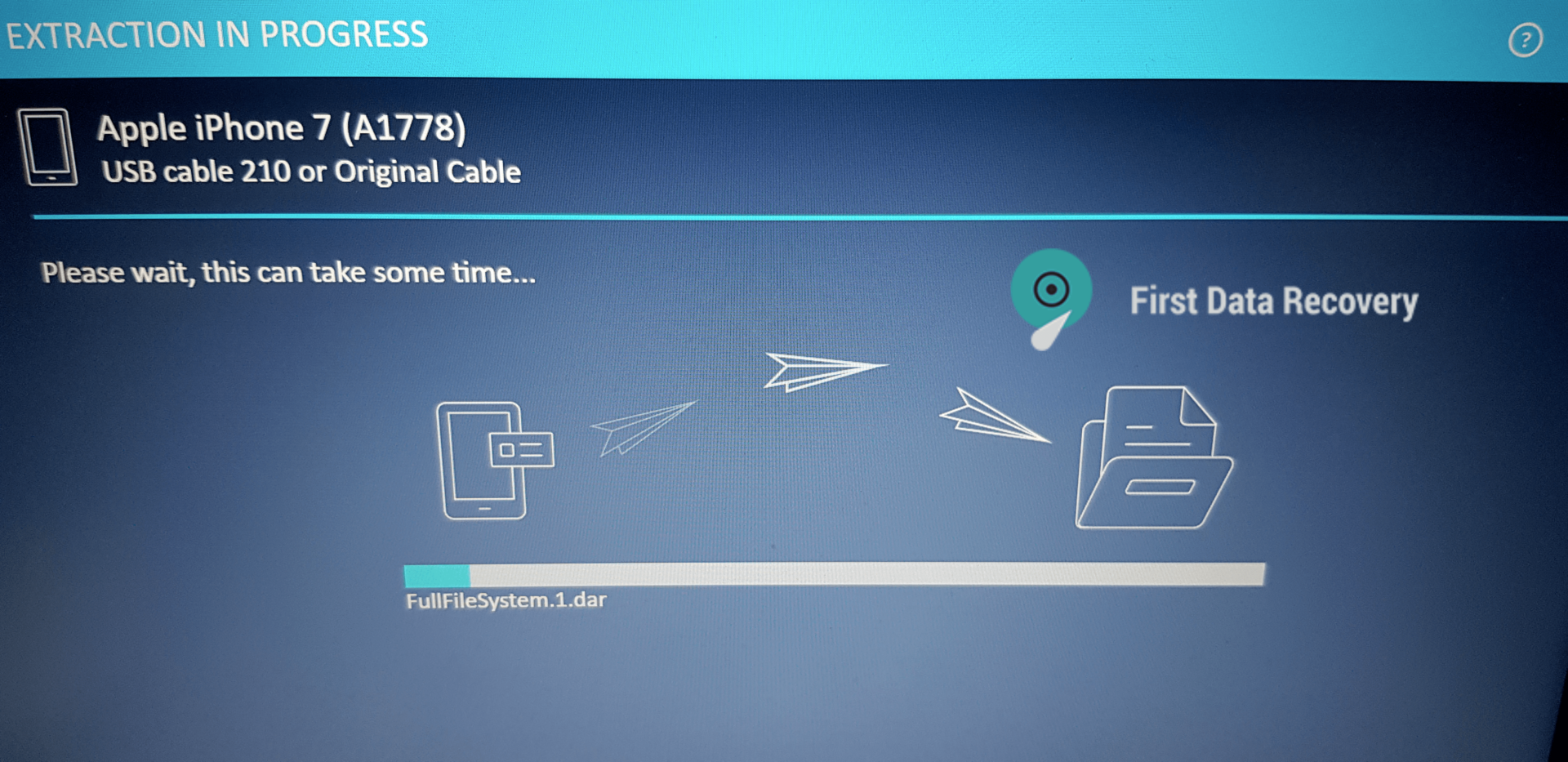 IPhone Datenwiederherstellung – Fehler 14 / Boot-Loop | First Data Recovery